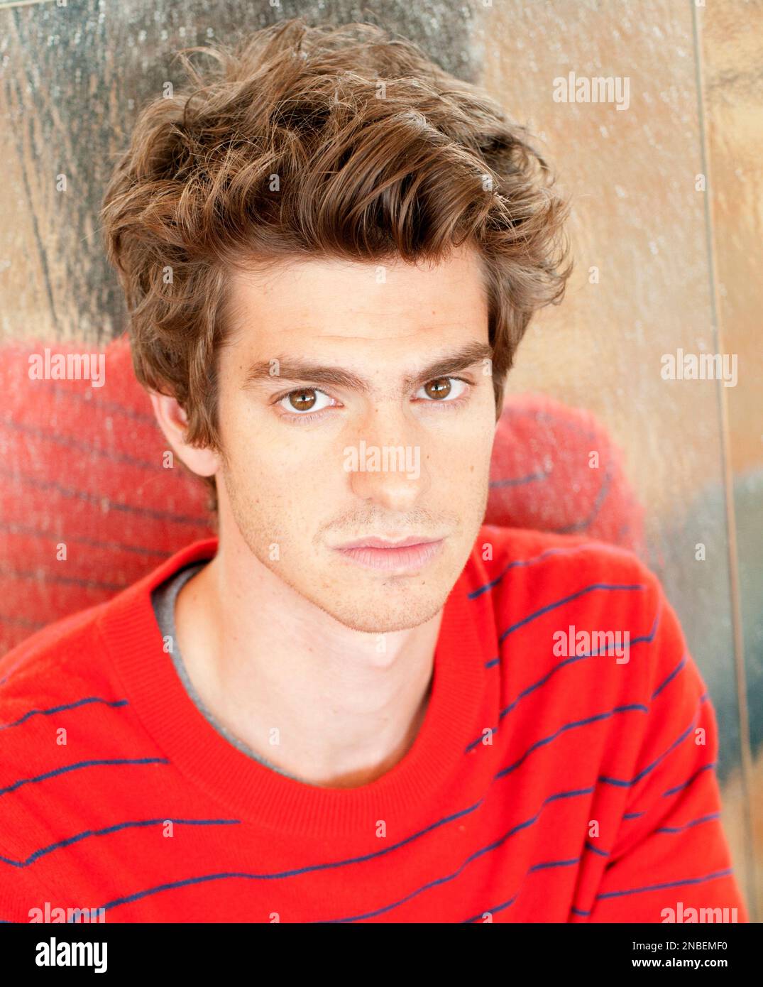 Actor Andrew Garfield poses for a portrait at Comic Con in San Diego ...