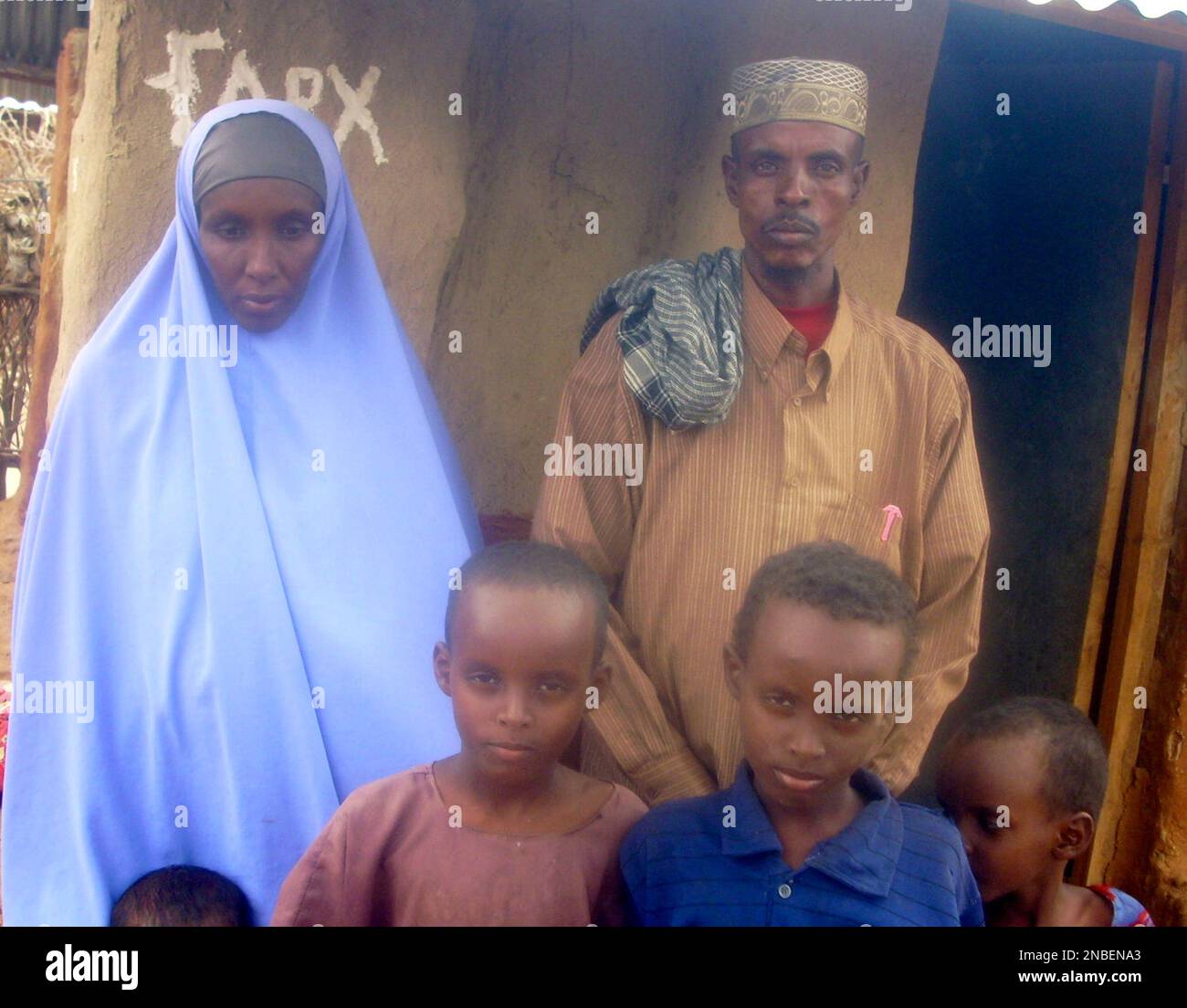 This July 28, 2011 photo shows Somali refugee Ahmedhashim Mawlid Abdi ...