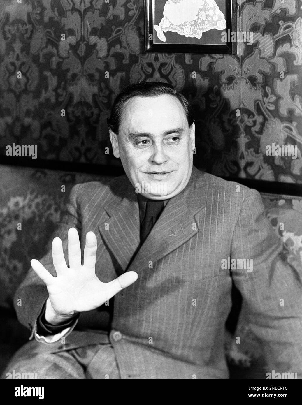 Hungary’s No. 1 Nazi, Major Ferenc Szalasi, who is now in prison. On ...