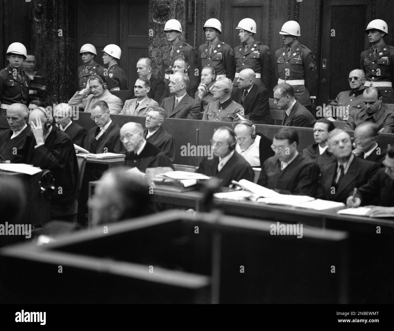 The Nuremberg war crimes trial opened in Germany on Nov. 20, 1945. The ...
