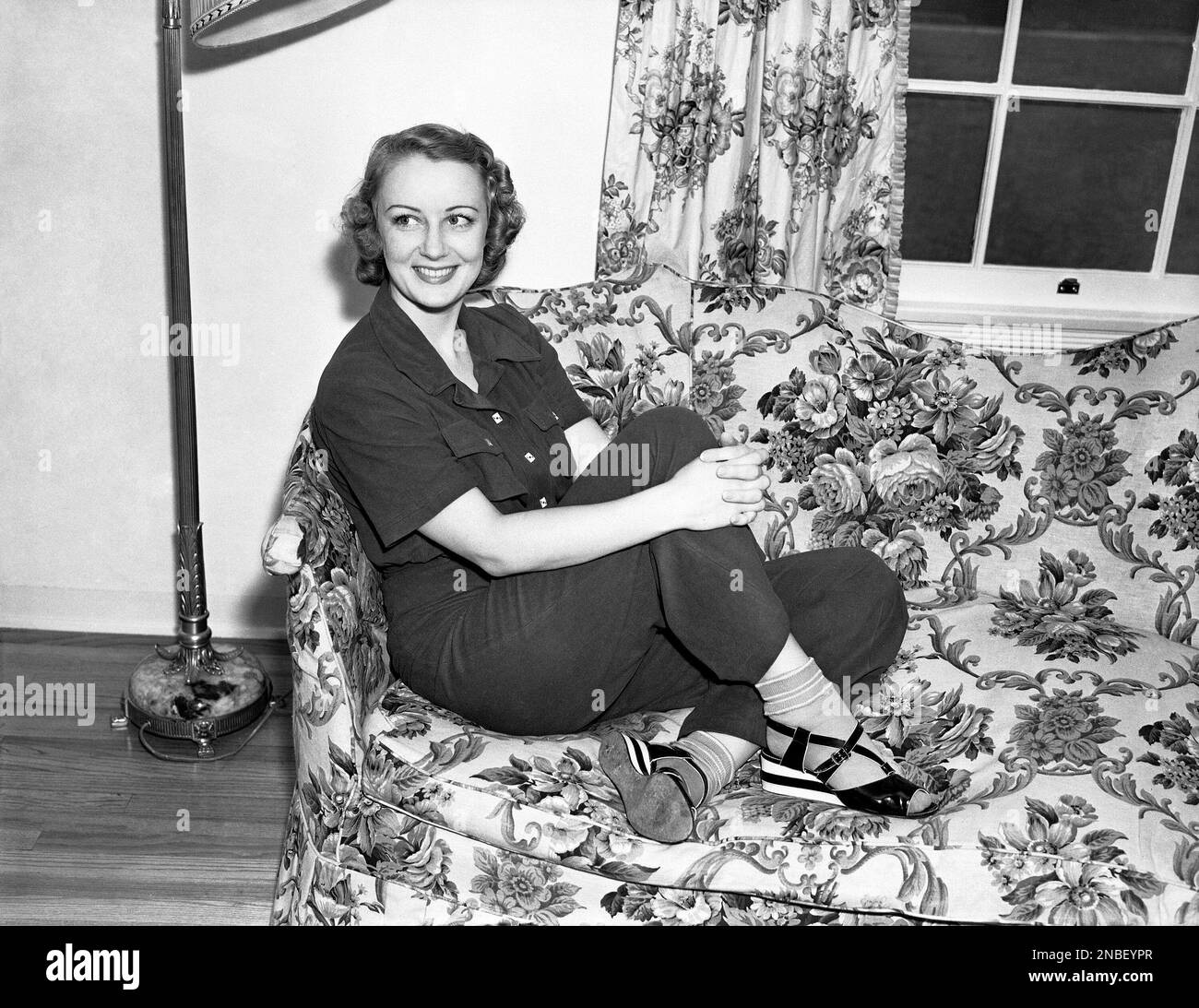 American Actress Judith Allen, on June 11, 1938. (AP Photo Stock Photo ...