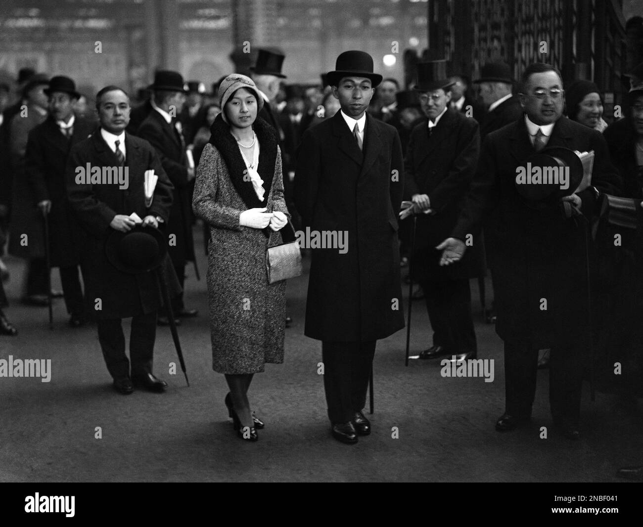 Nobuhito, Prince Takamatsu of Japan and his wife Princess Takamatsu ...