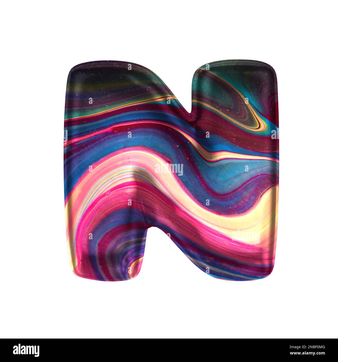 letter 3d render Design With Background Design Stock Photo - Alamy