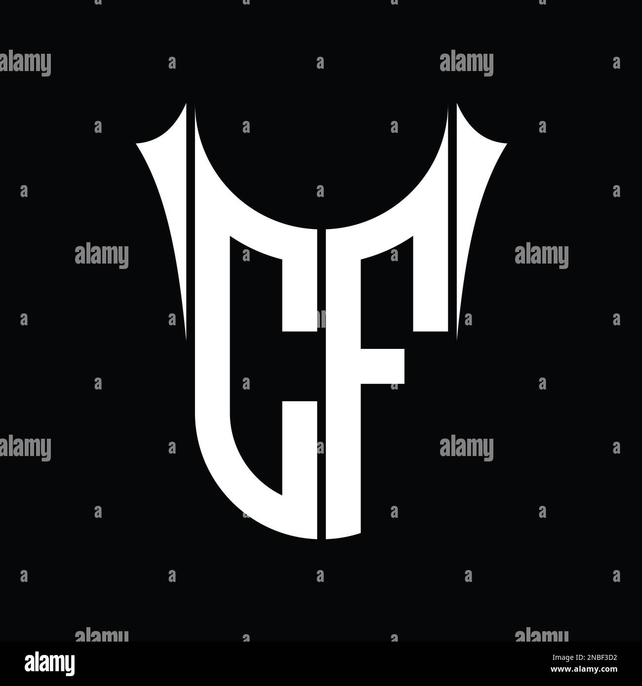 CF Logo monogram shield sharp half round shape vector images design ... CF Logo monogram shield sharp half round shape vector images design ...