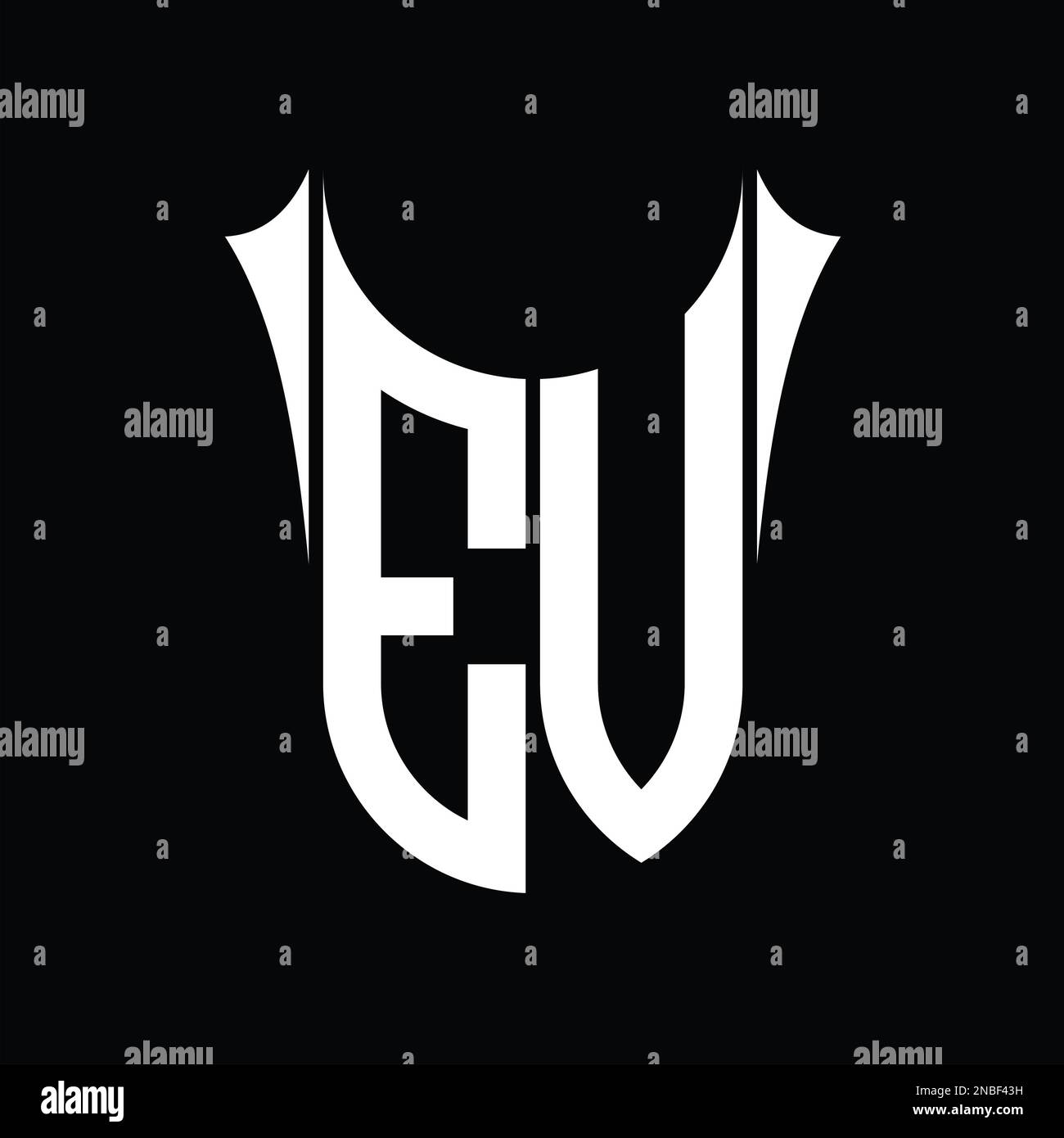 Initial ev hi-res stock photography and images - Alamy