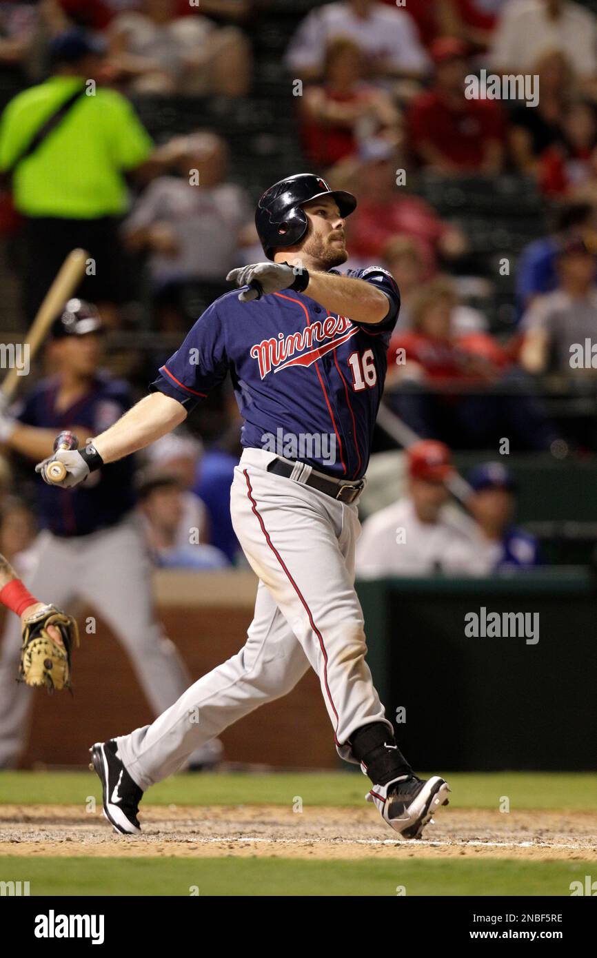 Minnesota Twins' Jason Kubel during a baseball game against the Texas ...