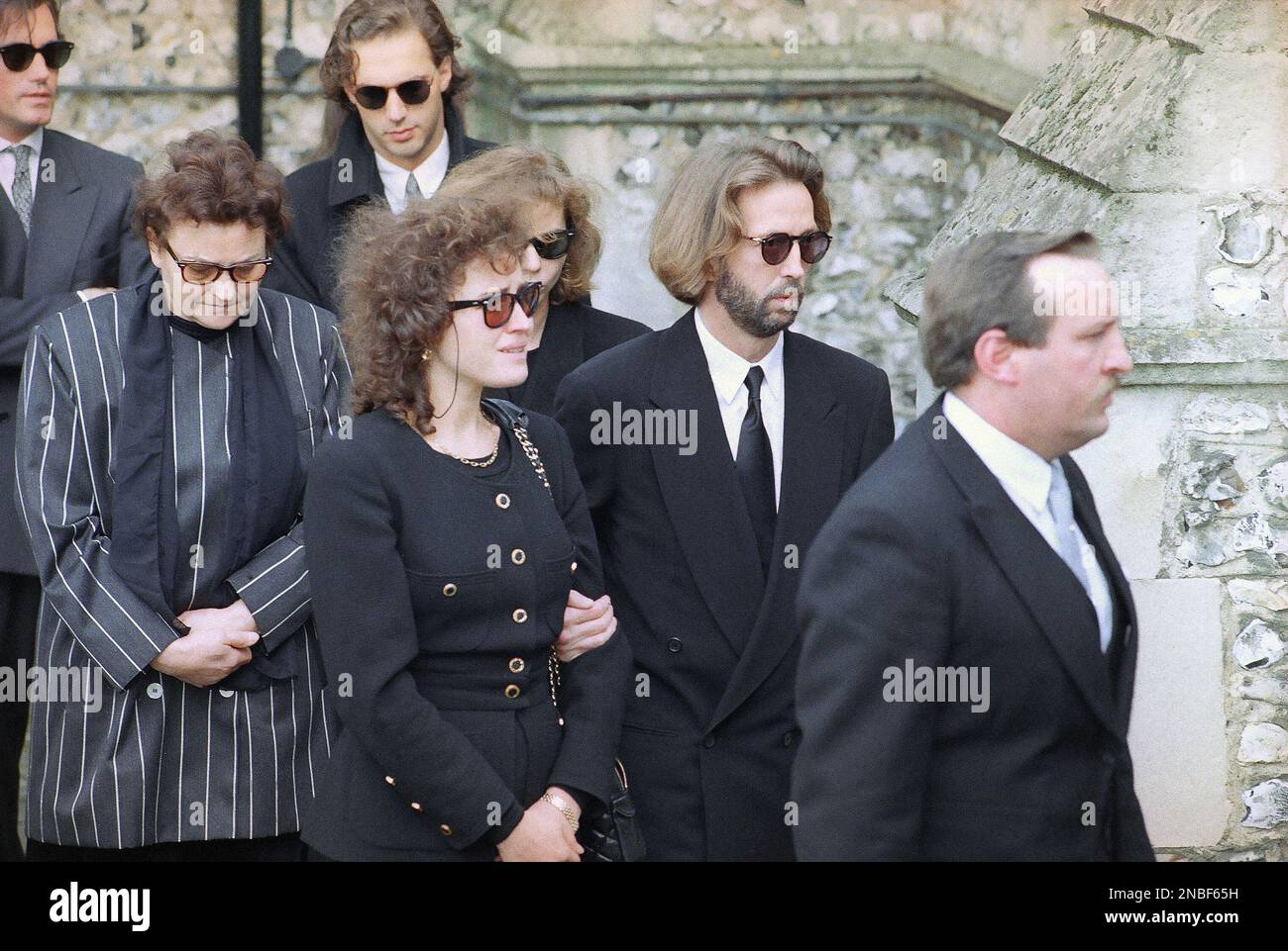 The parents of Conor Clapton, rock star Eric Clapton and Italian ...