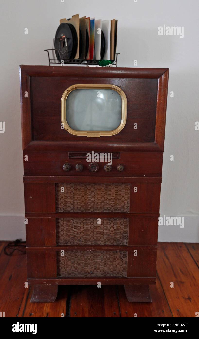 This Tuesday, July 5, 2011 photo shows items on display at the ...