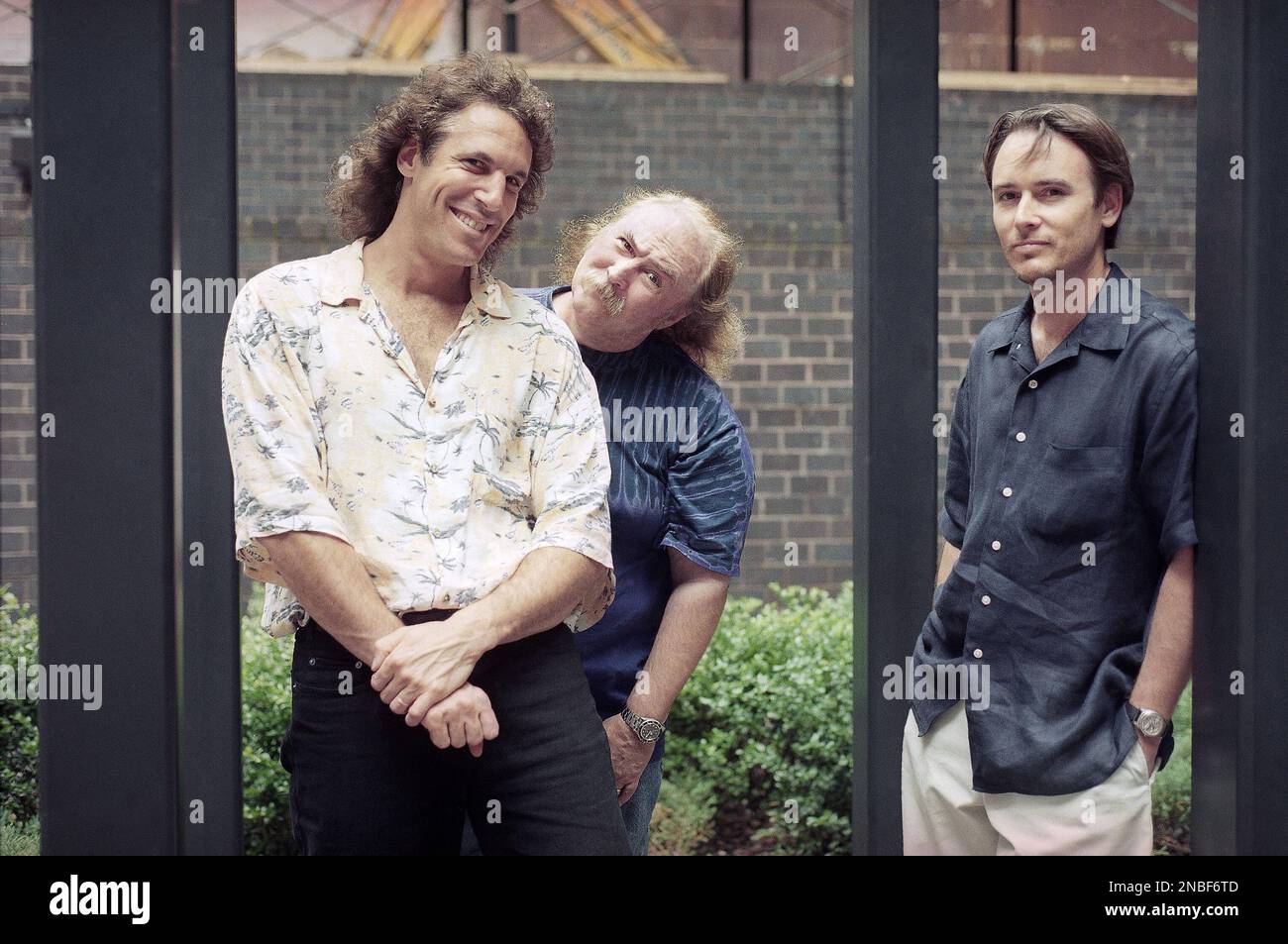 Members of the new musical group, CPR, pose in New York, June 30, 1998 ...