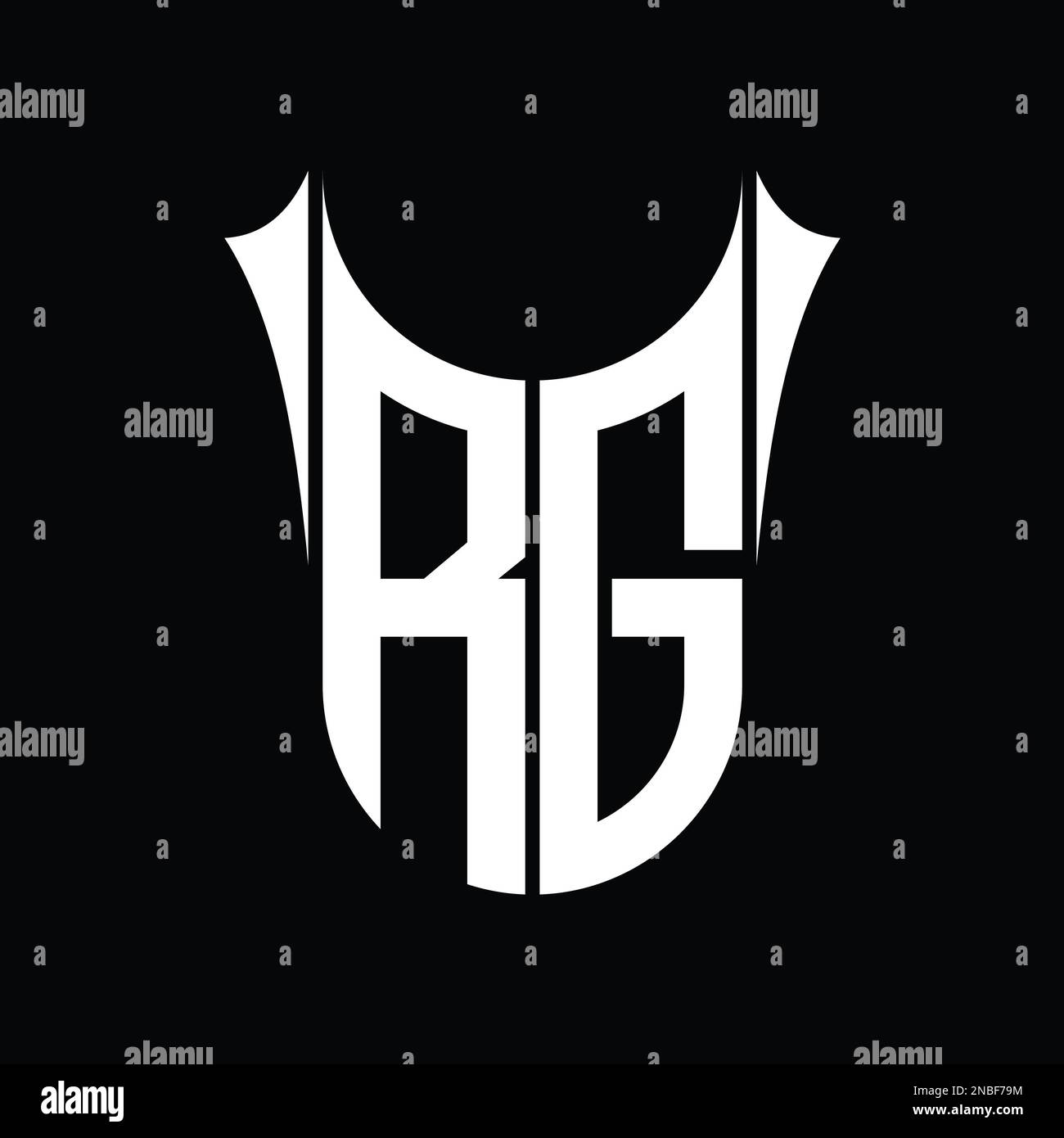 Rg brand logo hi-res stock photography and images - Alamy