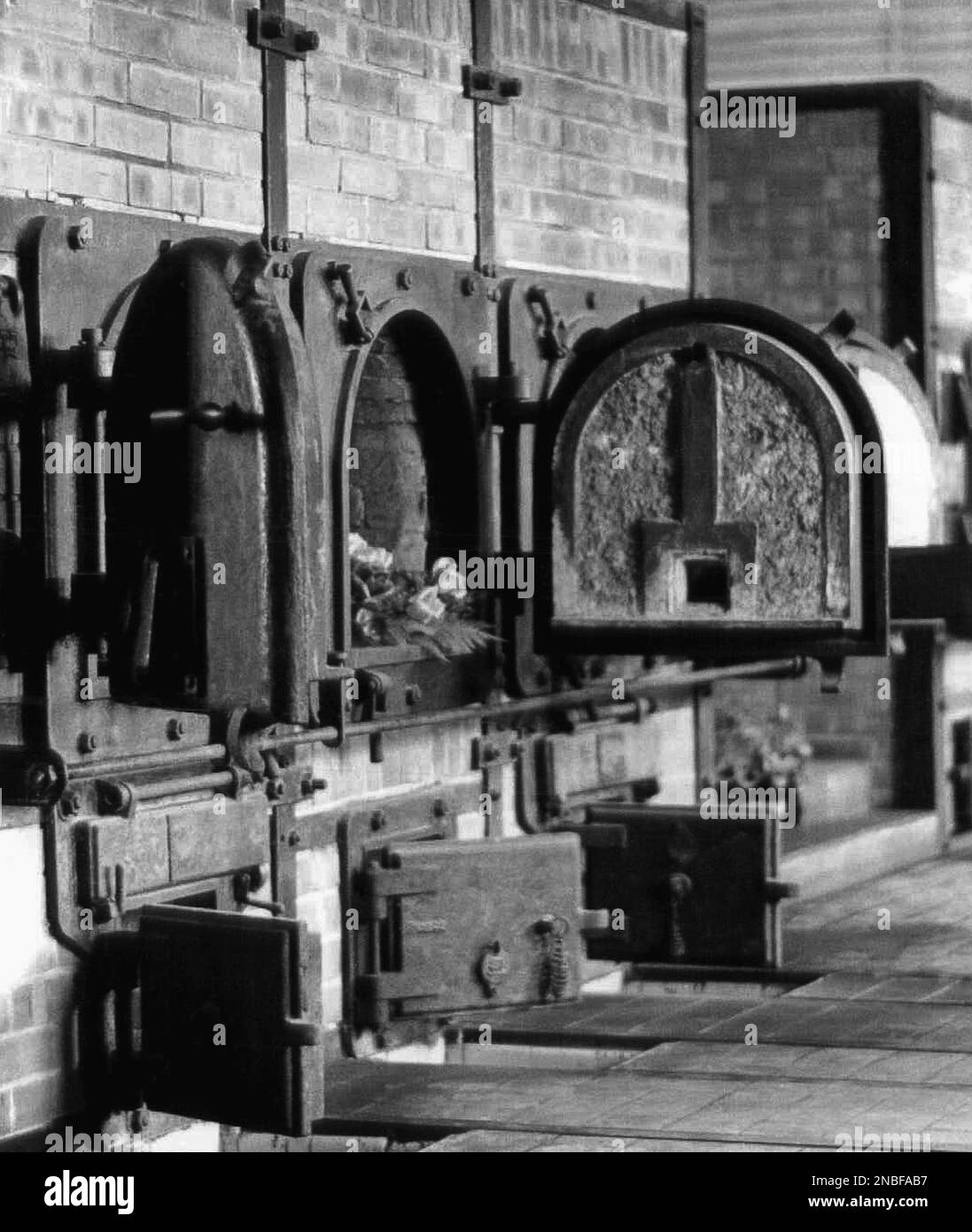 In these brick ovens, the the bodies of inmates executed or who died ...