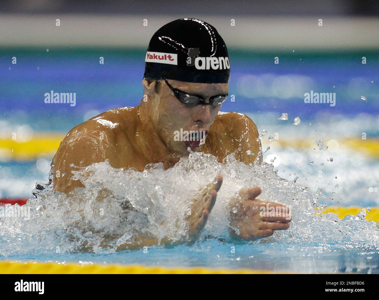 Norway's Alexander Dale Oen competes on his way to winning the gold ...