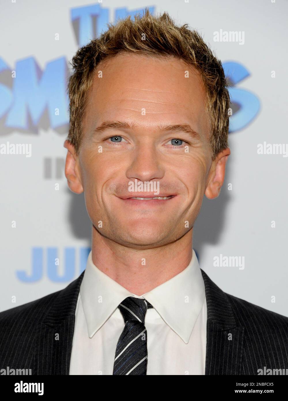 Actor Neil Patrick Harris attends the premiere of 'The Smurfs' at the ...