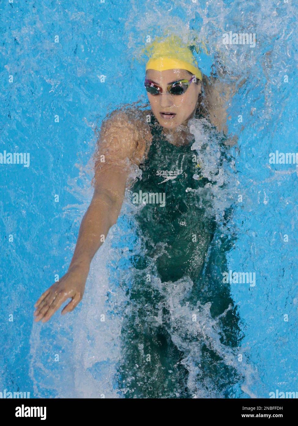 Australia's Stephanie Rice swims in a heat of the women's Individual ...