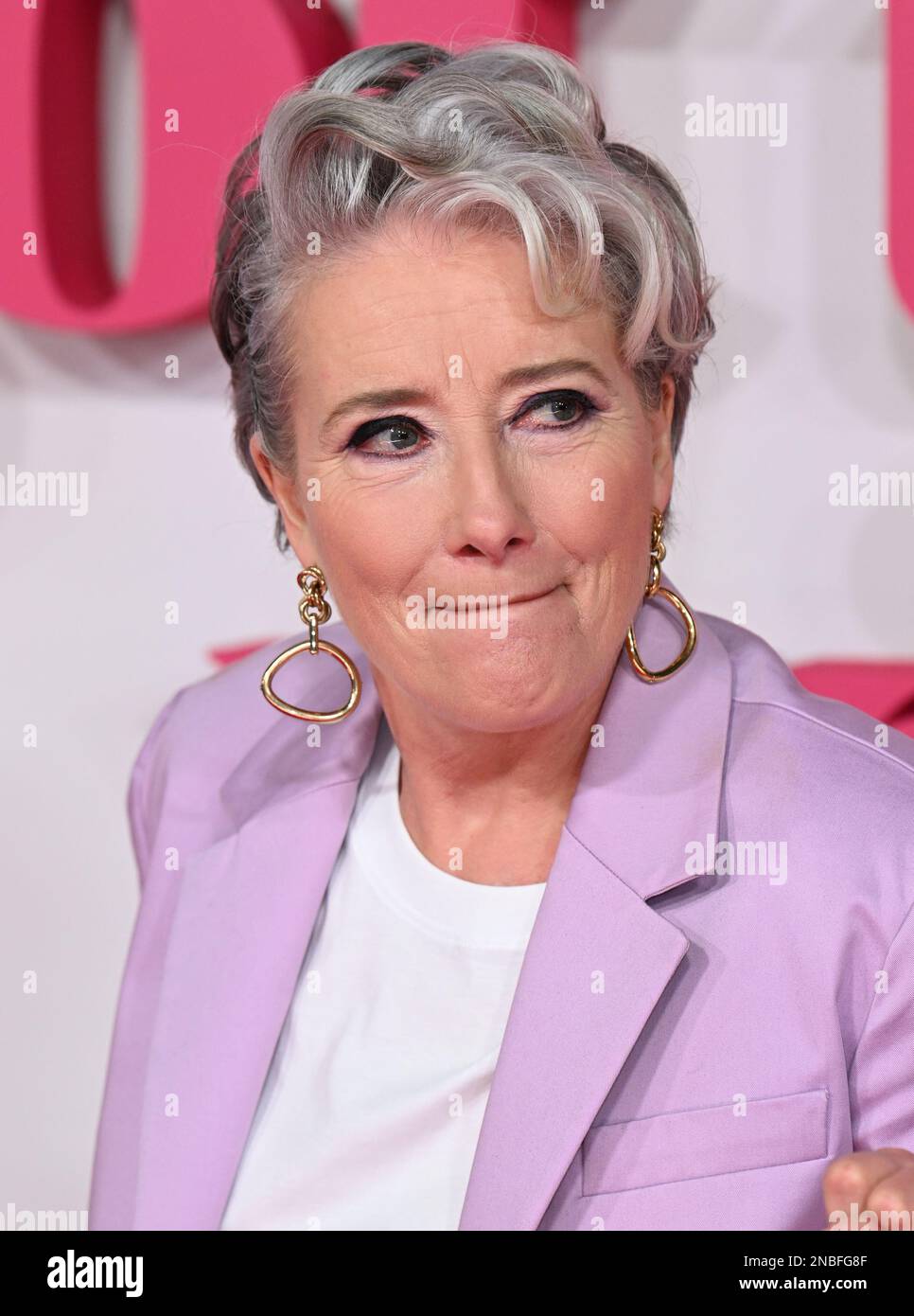 London, UK. February 13, 2023, Emma Thompson at the What’s Love Got To ...