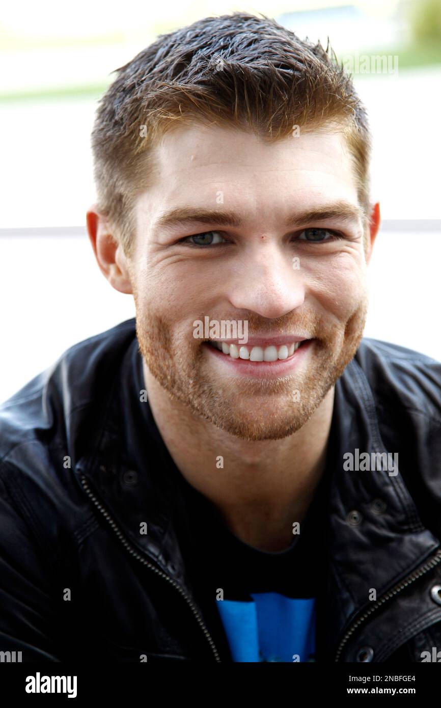 Actor Liam McIntyre, from the Starz series "Spartacus: Vengeance", poses for a portrait during ...