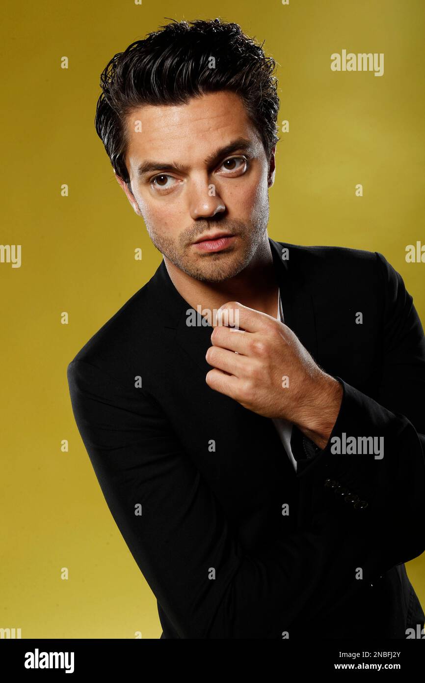Actor Dominic Cooper, from "The Devil's Double", poses for a portrait ...