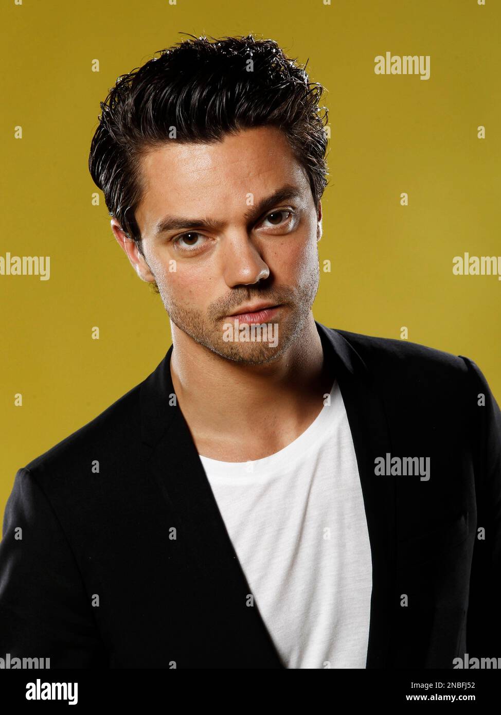 Actor Dominic Cooper, from "The Devil's Double", poses for a portrait ...