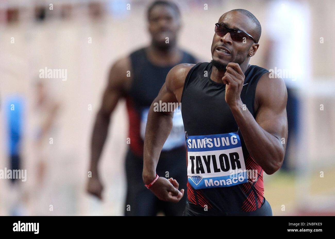US Angelo Taylor wins the 400m hurdles men at the Herculis ...