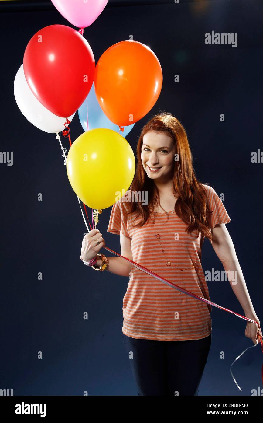Actress Felicia Day poses for a portrait at the LMT Music Lodge during ...