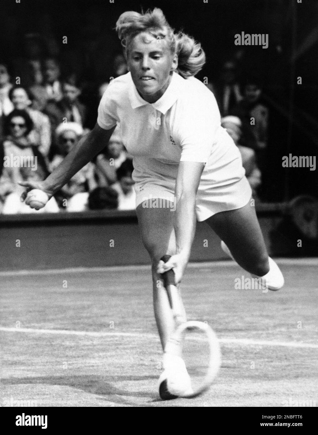 Playing holding tennis racquet sport court motion professional ...