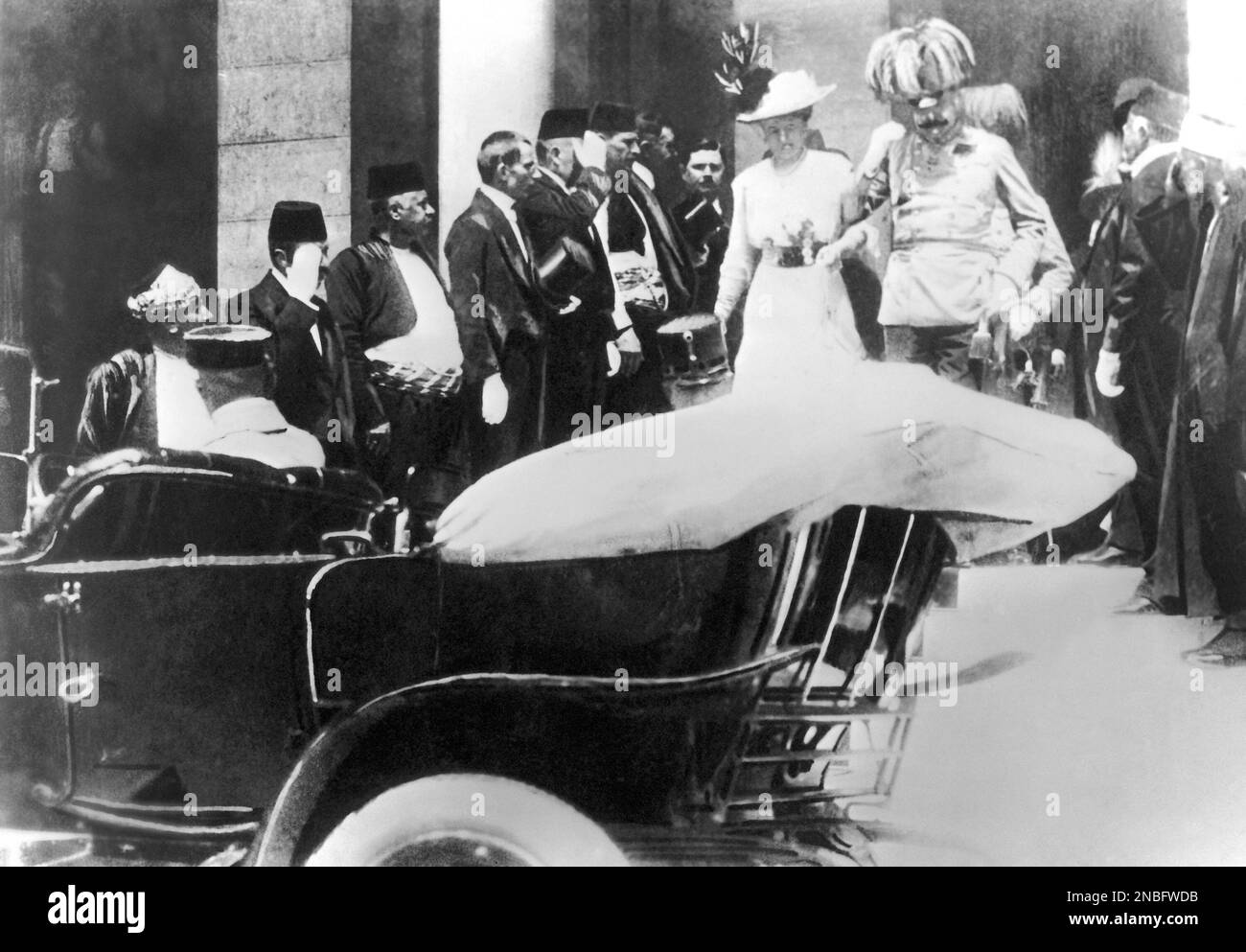 The assassination of Archduke Franz Ferdinand of Austria in Sarajevo in ...