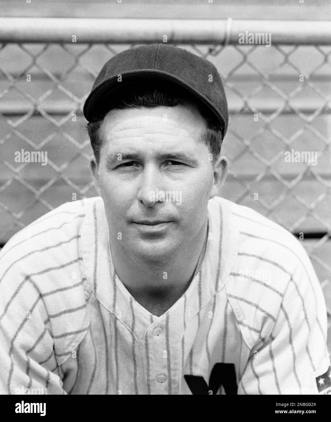 M. A. “Mickey” Haefner shown March 26, 1943, Washington Senators ...
