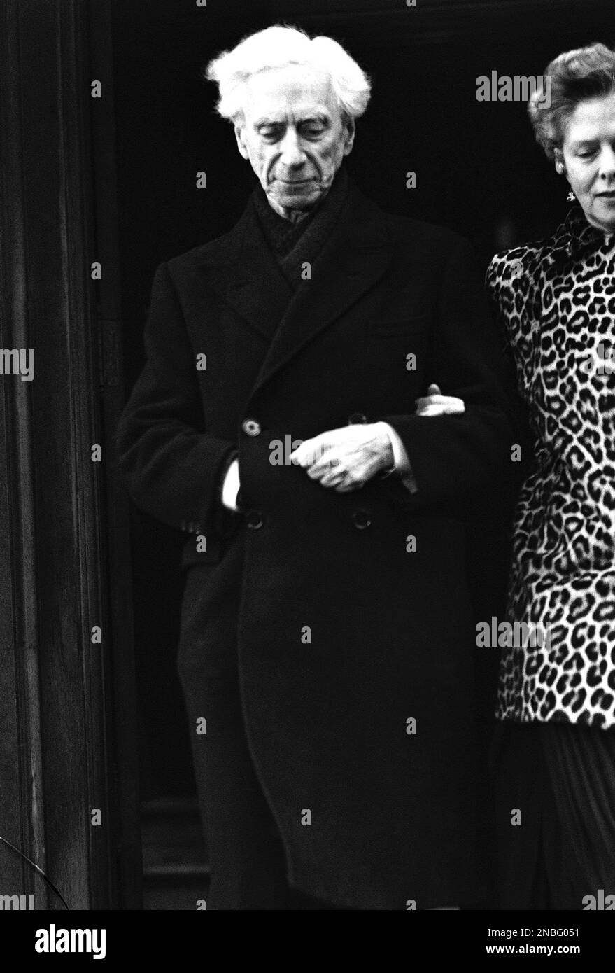 Bertrand Russell, 80-year-old Philosopher, married Miss Edith Finch, 52 ...