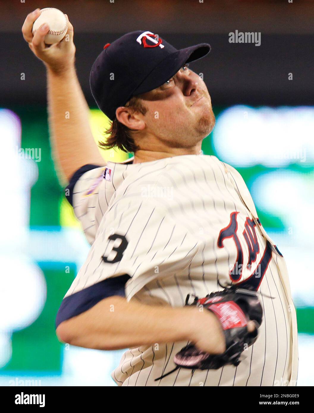 Minnesota Twins pitcher Phil Dumatrait shown in a baseball game Tuesday ...