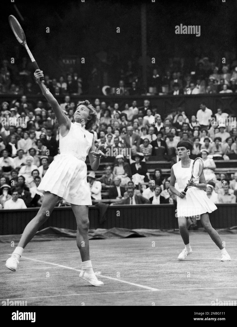 Dora Kilian and Mrs. Hazel Redick-Smith of South Africa defeated Mary ...