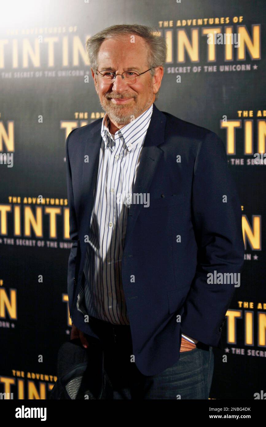 US film director Steven Spielberg poses during the photo call for the ...