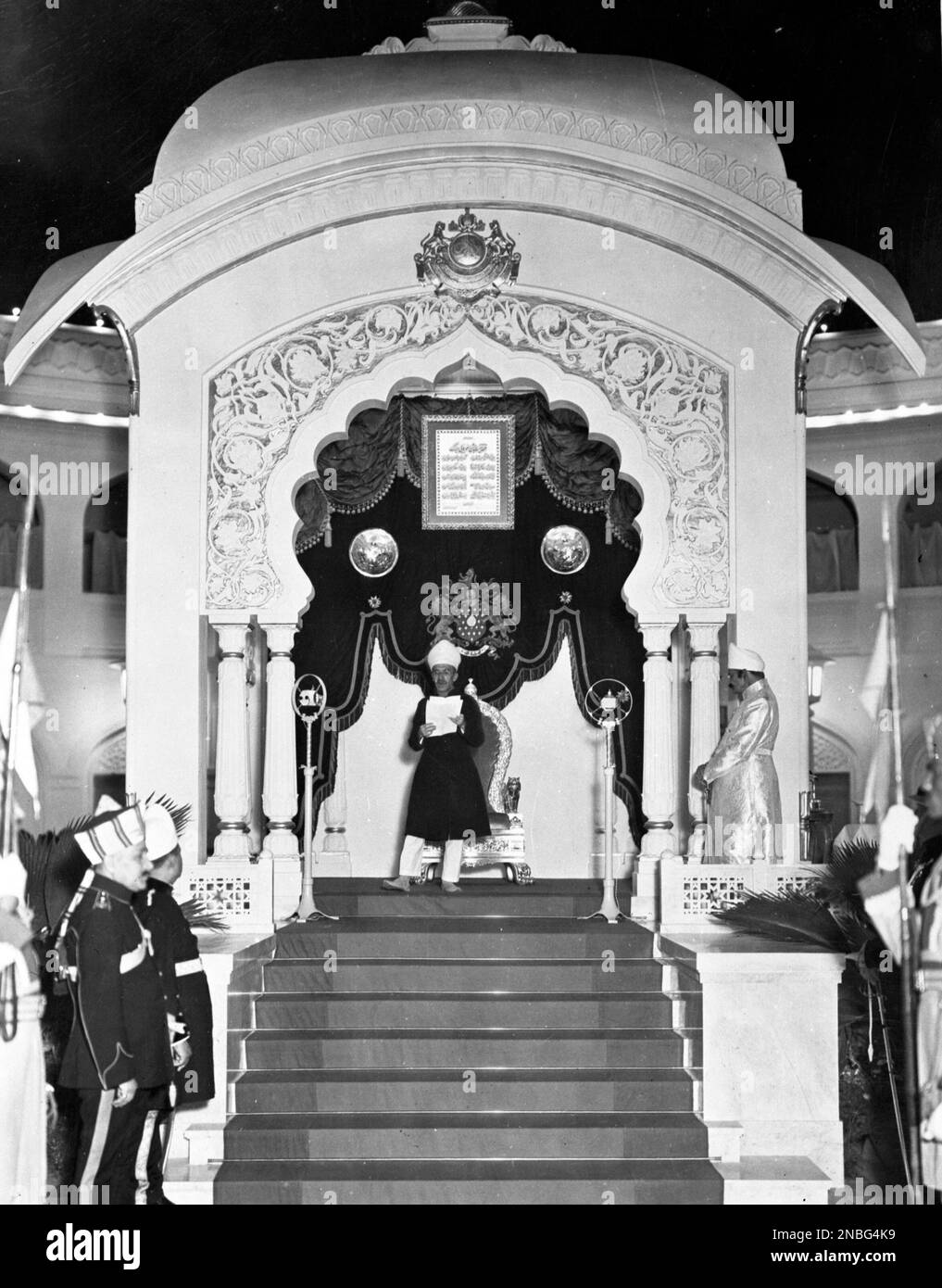 The Nizam of Hyderabad, ruler of the largest and wealthiest of the ...