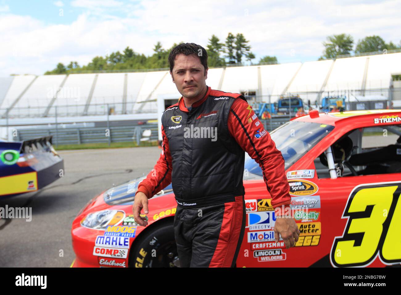 NASCAR driver David Stremme during a qualifier for Sunday's NASCAR ...