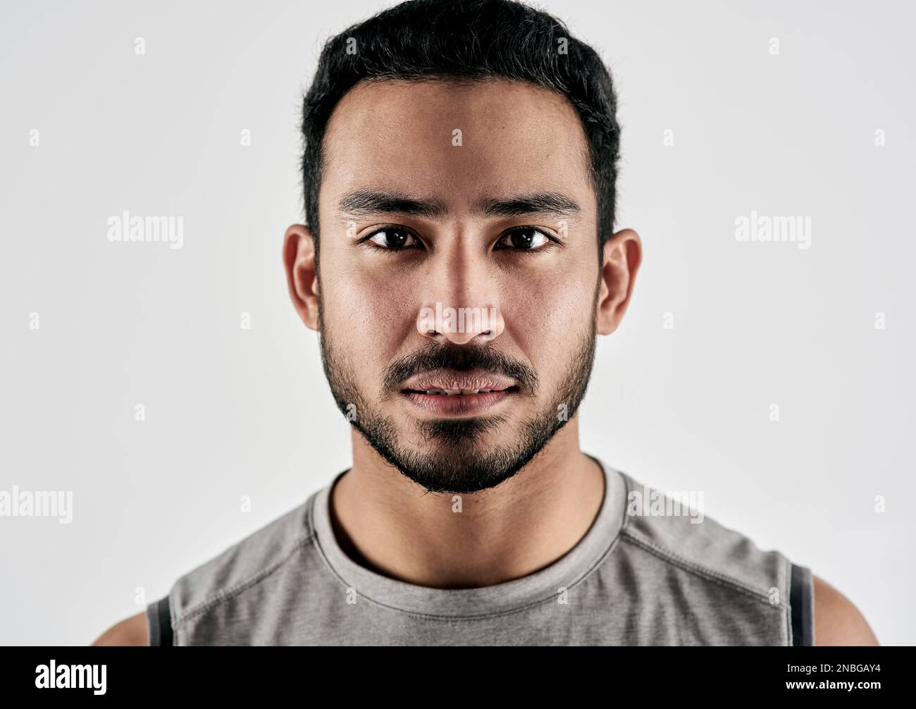 Have a purpose and you wont need motivation. Studio portrait of a ...