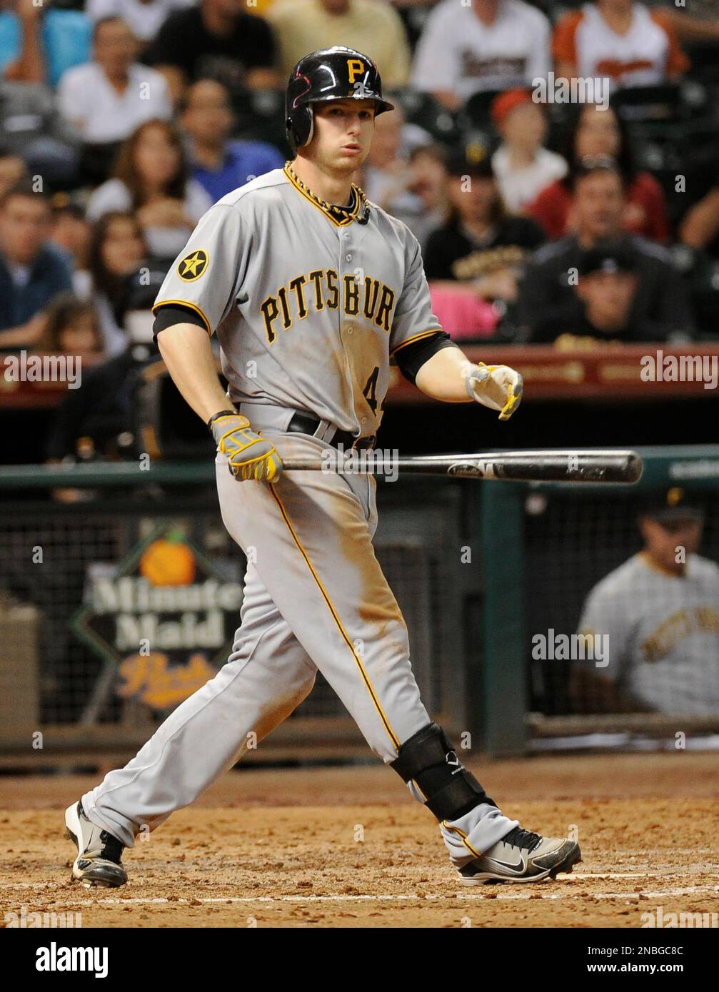 Pittsburgh Pirates' Alex Presley in a baseball game against the Houston ...