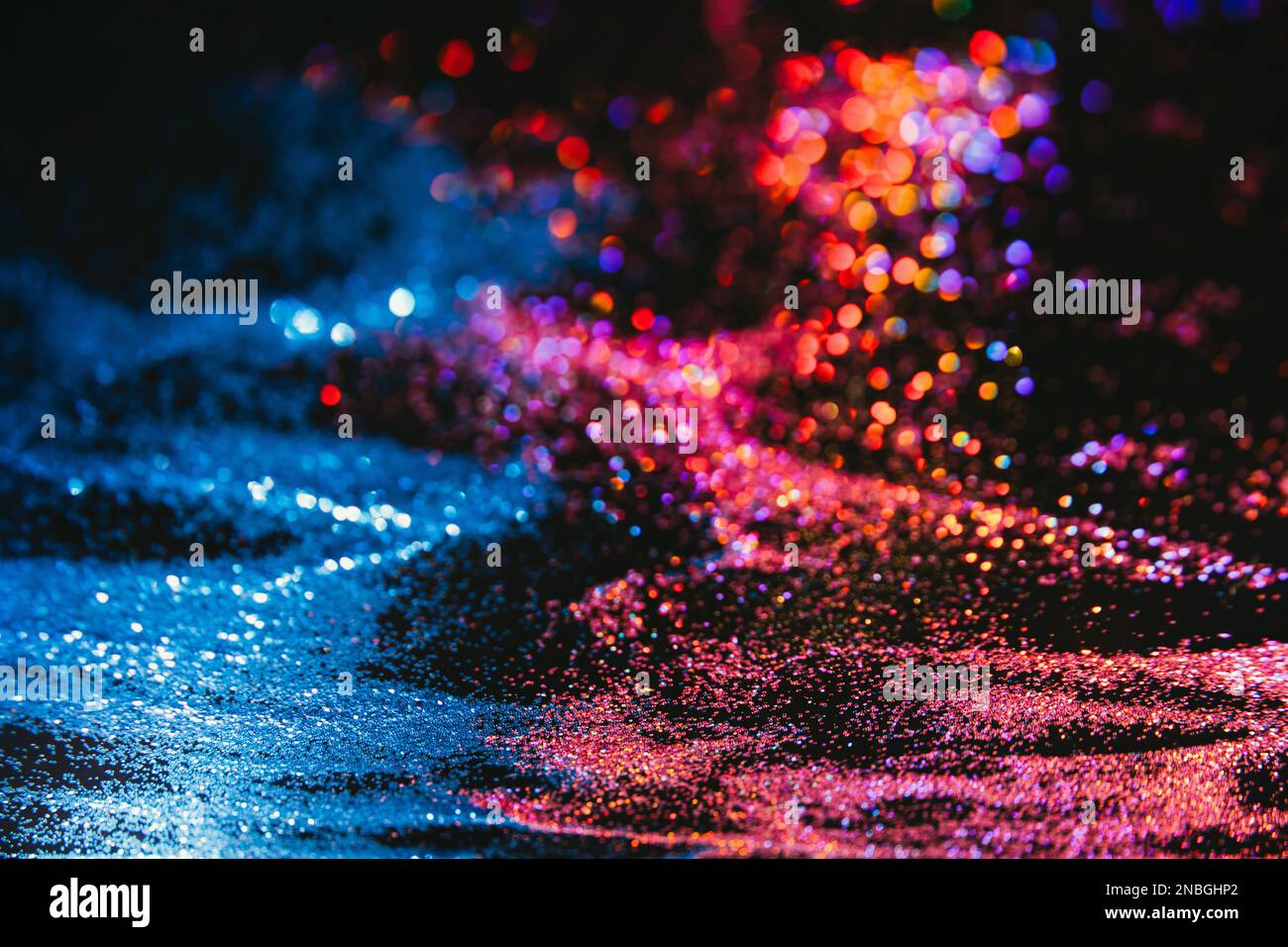 multicolor glitter background nature elements Stock Photo - Alamy
