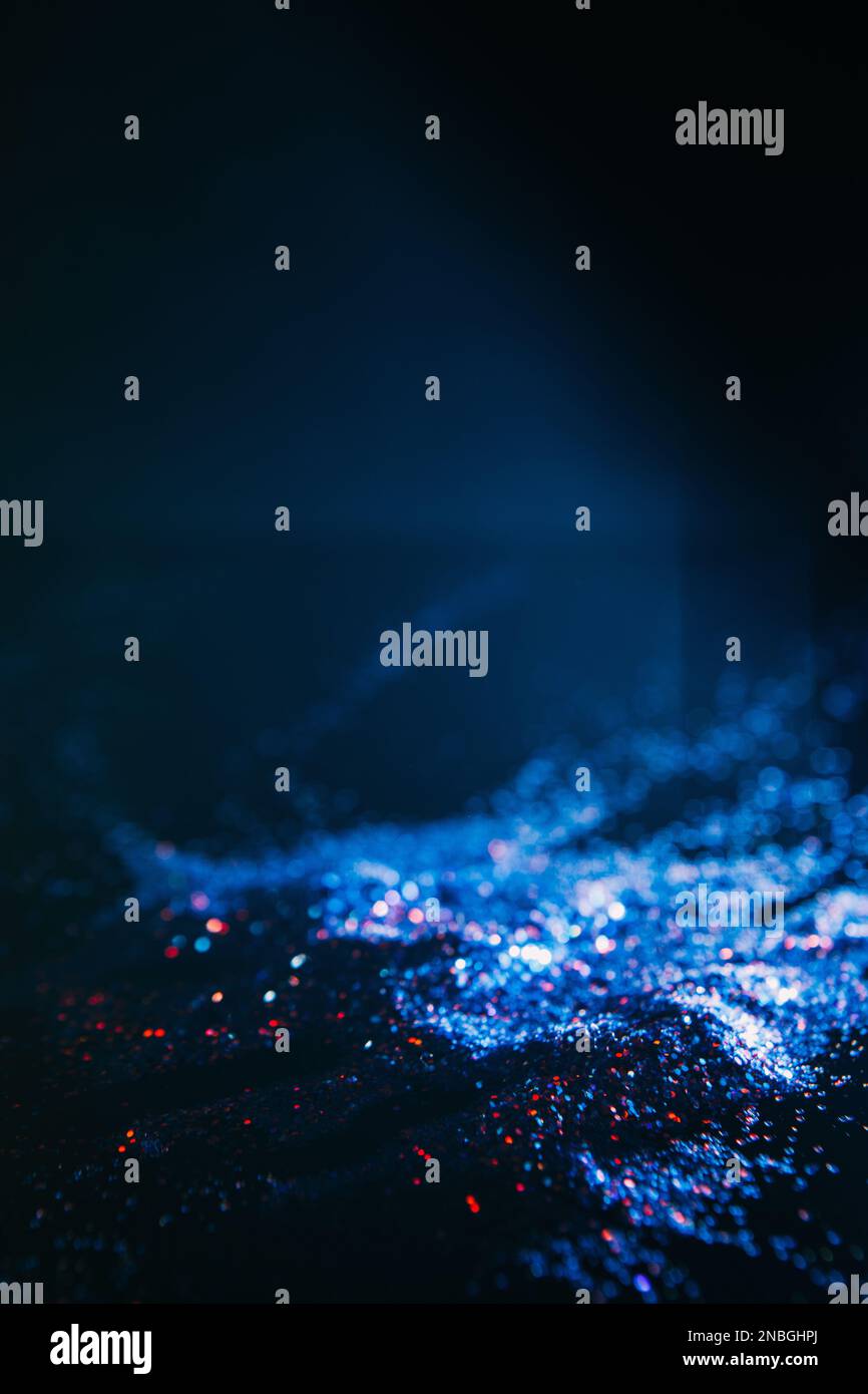 dark abstract glitter background cold surface Stock Photo - Alamy