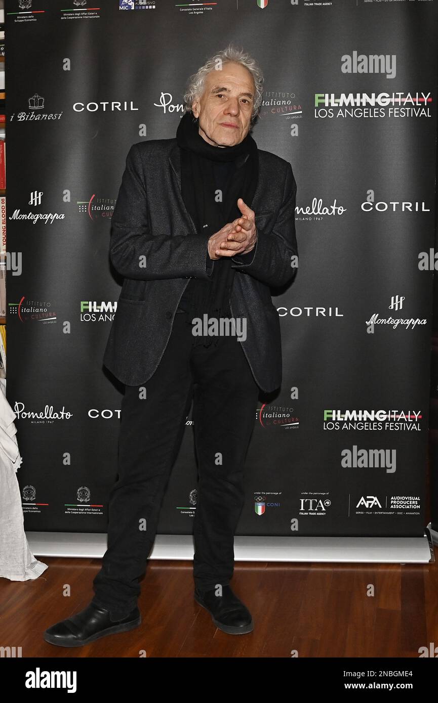 Rome, Italy 13rd February 2023, Abel Ferrara Abel Ferrara attends ...