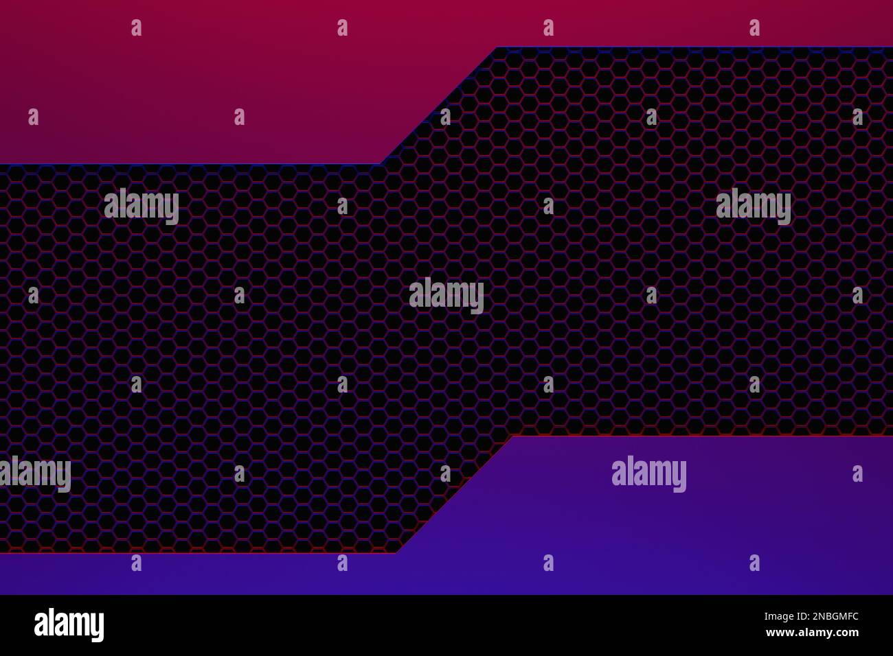 Hexagon wave hi-res stock photography and images - Alamy