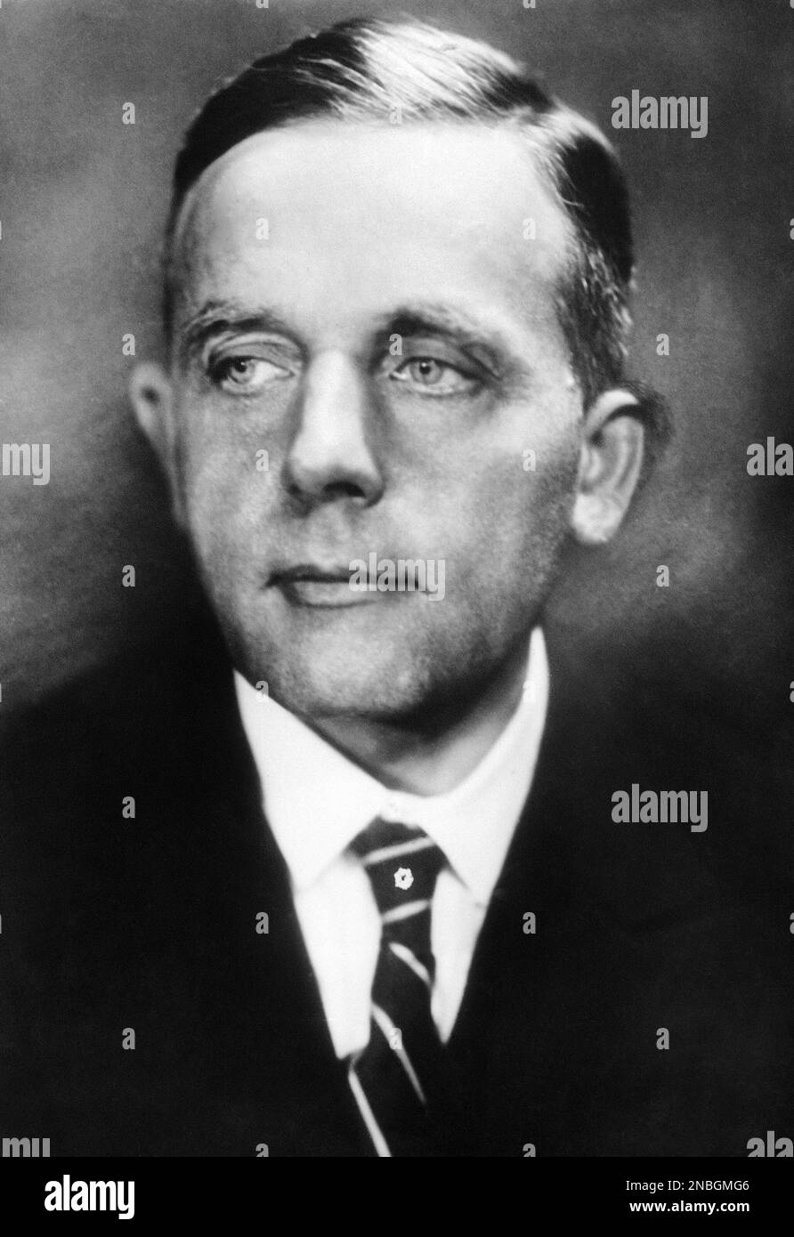 1931 Nobel Prize winner in physiology, Berlin scientist professor Otto ...