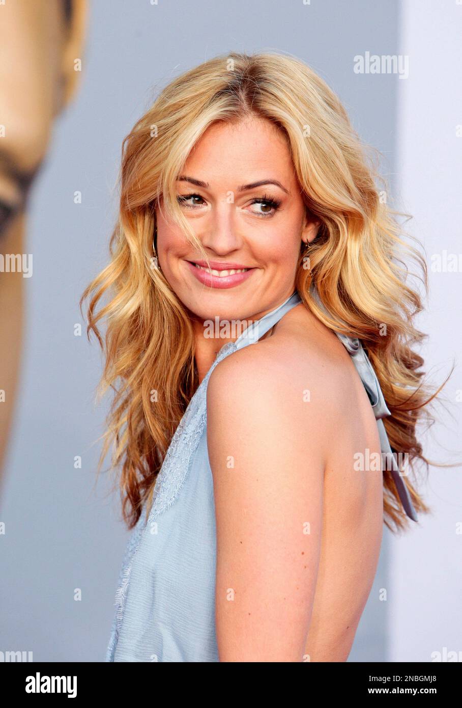 Actress and television host Cat Deeley poses at the BAFTA Brits to ...