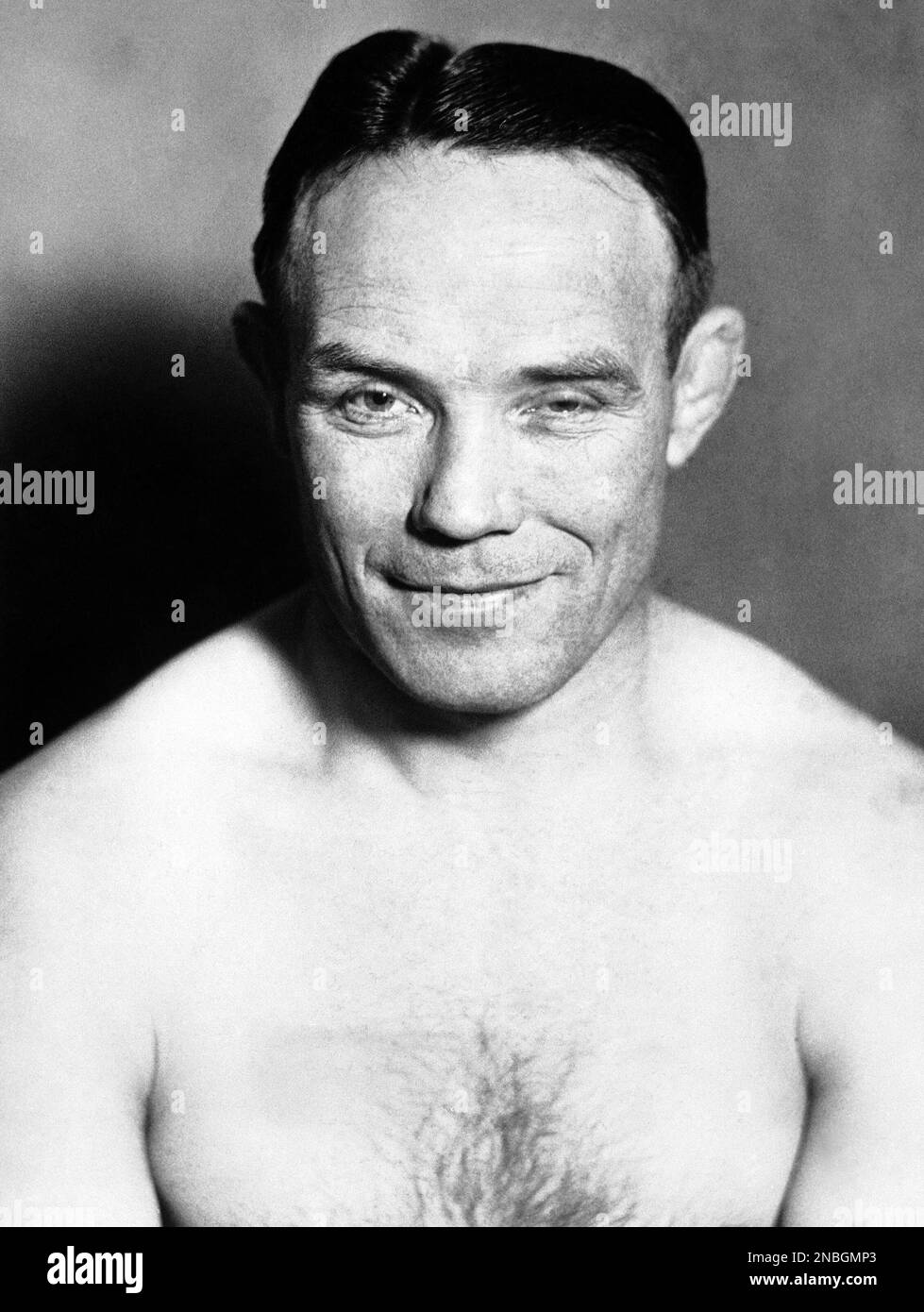Mike McTigue, the scrappy Irish heavy-weight boxer who will meet Jack ...