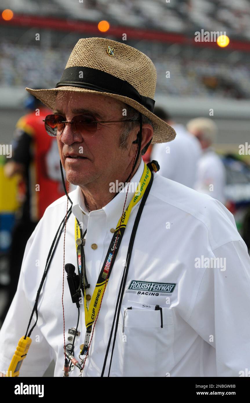 Car owner Jack Roush during qualifying for the Coke Zero 400 auto race ...