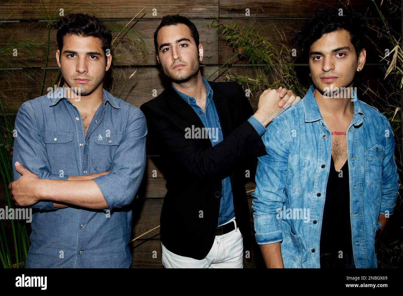 Mexican band Reik poses for a portrait in Santa Monica, Calif., July 12 ...
