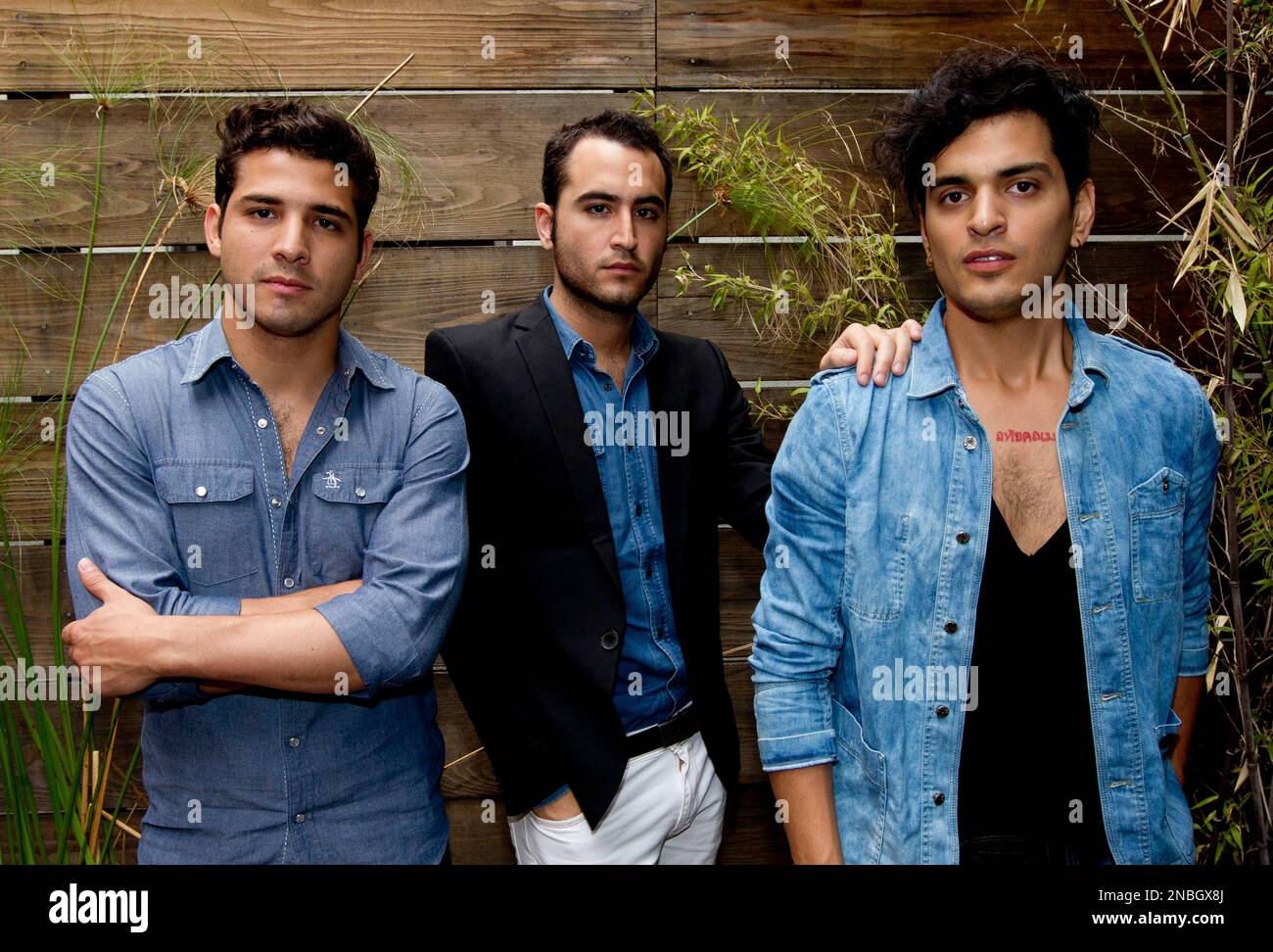 Mexican band Reik poses for a portrait in Santa Monica, Calif., July 12 ...