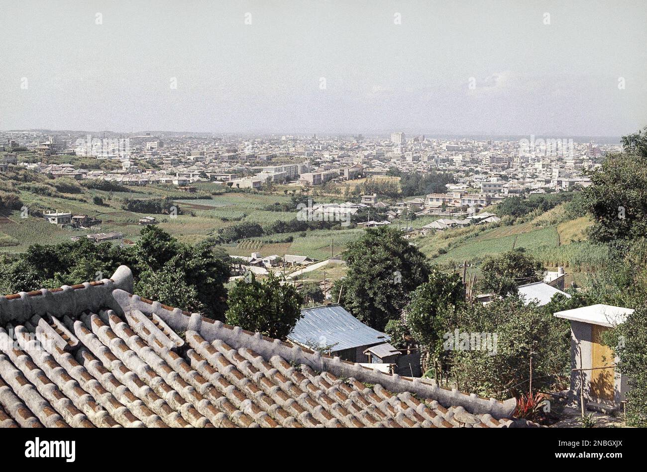 General views of Naha City from Kinjocho in Okinawa, Japan in 1971. (AP ...