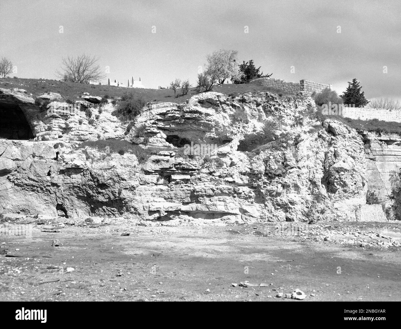 This is the “place of the skull,” the hill outside the walls of ...