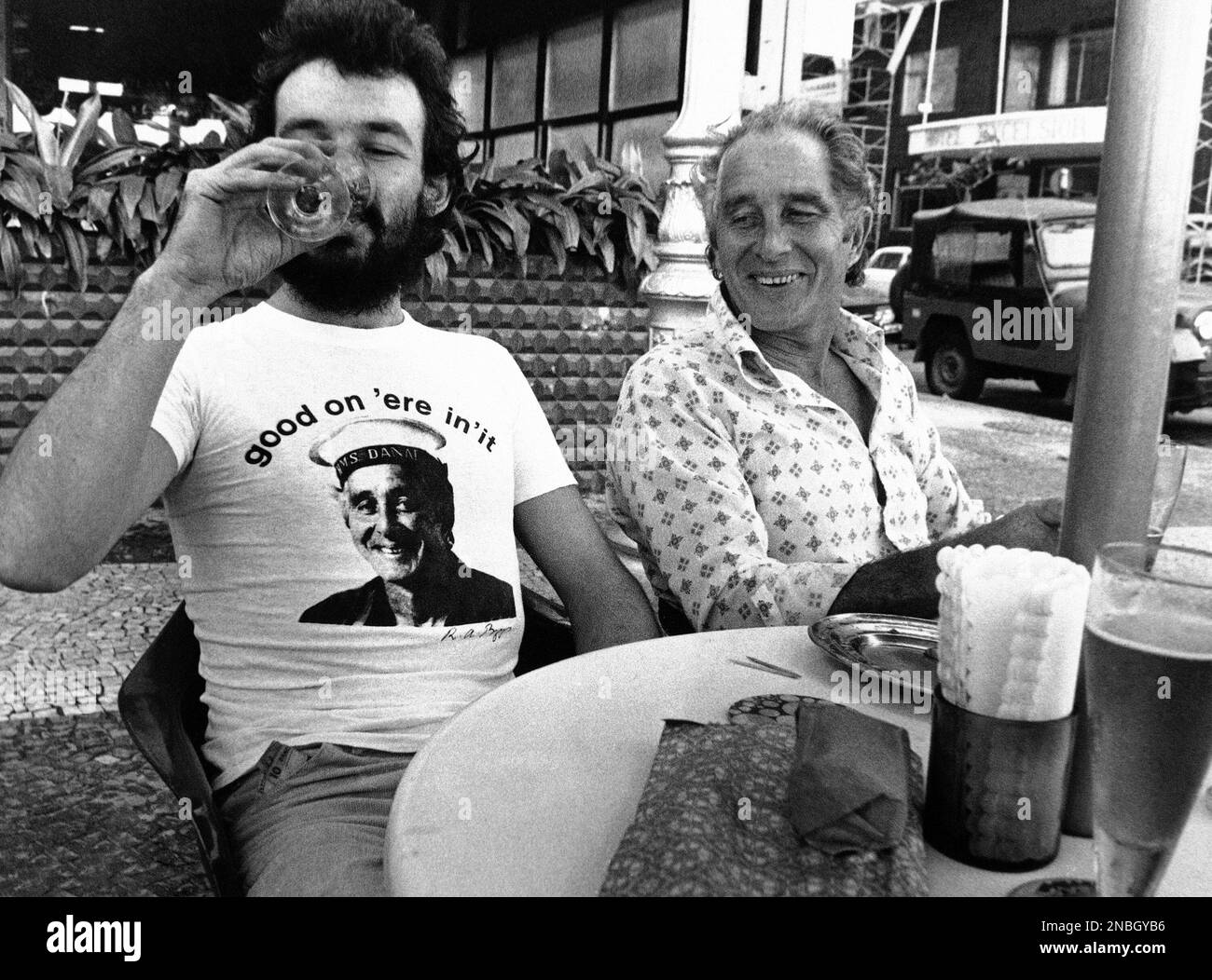 Ronald Biggs, the one-time train robber who lives in a shaky Brazilian ...