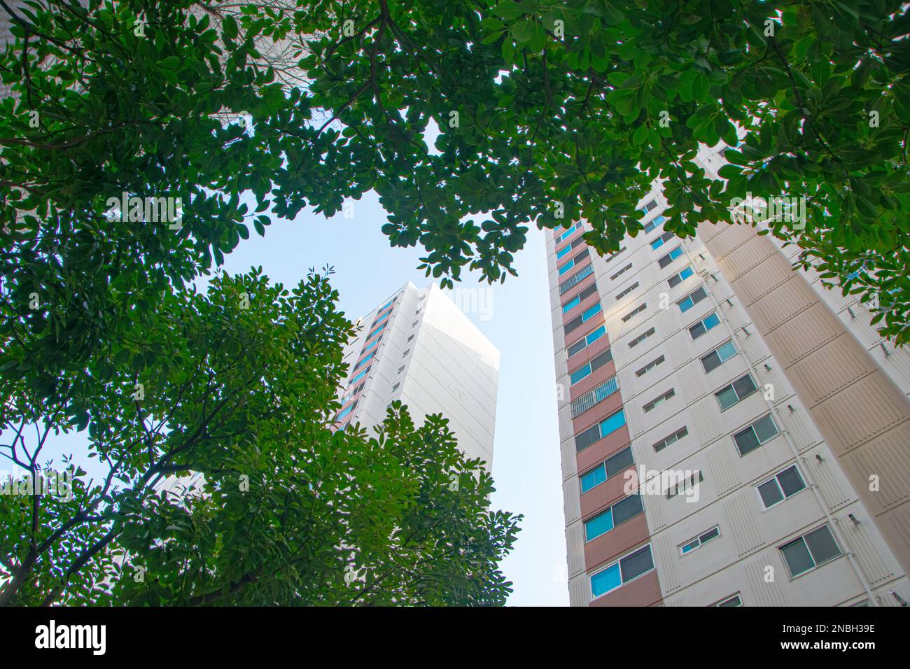 apartment building exterior, residential house facade Stock Photo - Alamy