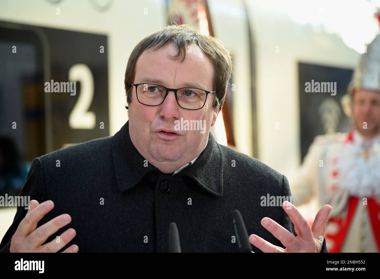 Cologne, Germany. 08th Feb, 2023. Oliver Krischer, Minister for the ...